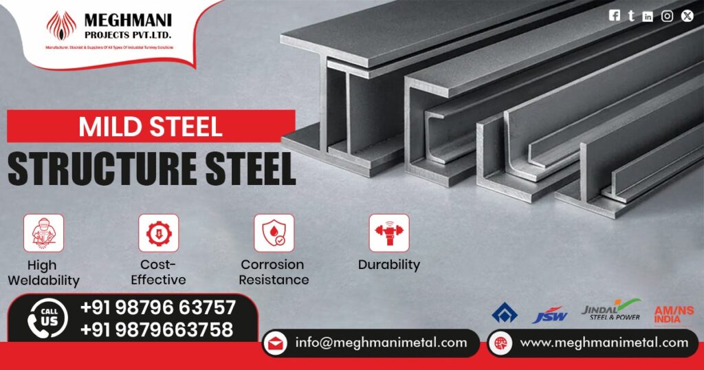 MS Structure Steel in Rajasthan | Meghmani Metal Industries
